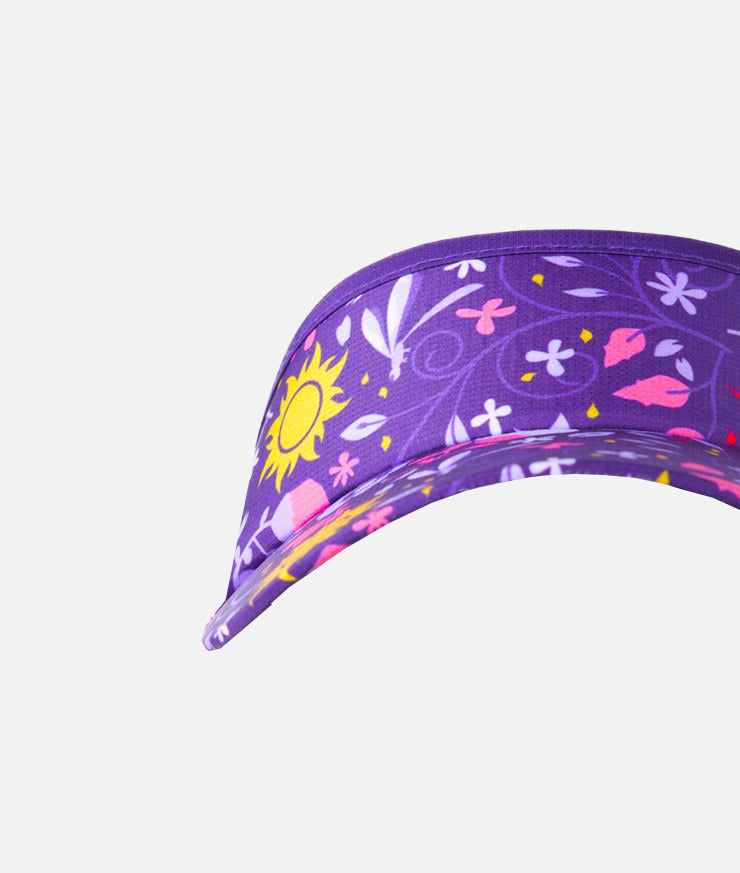 Tangled Flowers Headsweats Running Visor – Sparkle Athletic