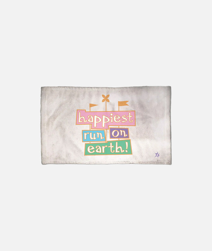 Happiest Run Workout Towel – Sparkle Athletic